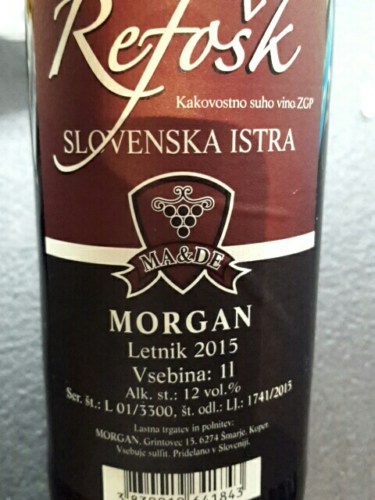 Morgan Refošk | Vivino Brasil