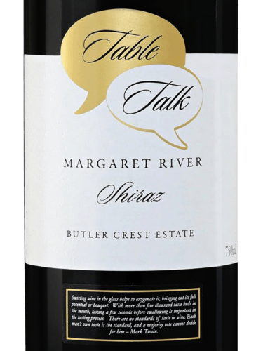 Butler Crest Table Talk Shiraz | Vivino Brasil