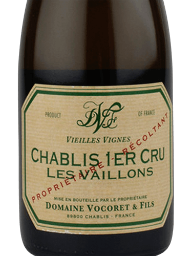 Domaine Vocoret et Fils Les Vaillons Vieilles Vignes Chablis 1er Cru ...