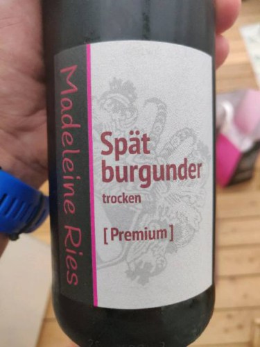 Madeleine Ries Premium Spätburgunder Trocken | Vivino