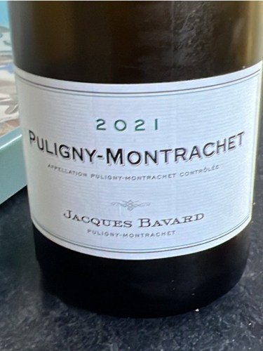 Jacques Bavard Puligny-Montrachet | Vivino English