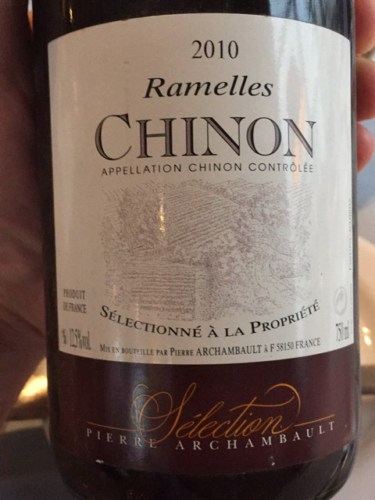Pierre Archambault Chinon Ramelles | Vivino Australia