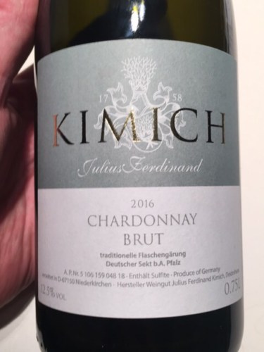 Julius Ferdinand Kimich Chardonnay Brut | Vivino US
