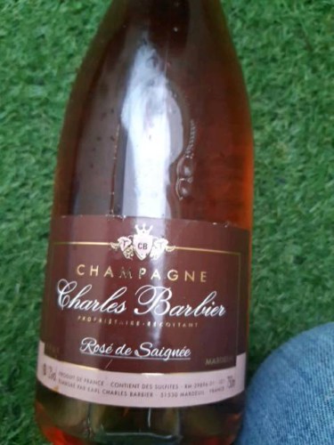 Charles Barbier Rosé de Saignée Brut Champagne | Vivino US