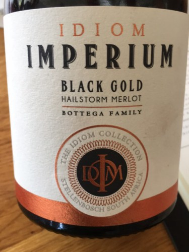 Idiom Imperium Black Gold | Vivino US
