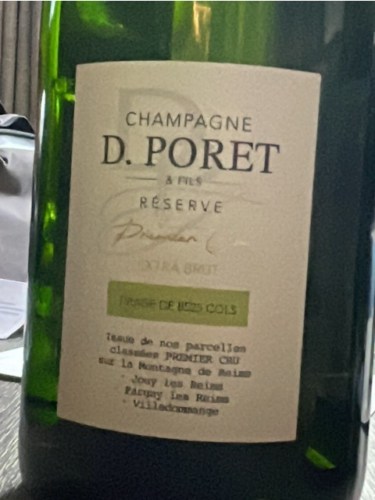 D. Poret & Fils Réserve Brut Champagne | Vivino Brasil