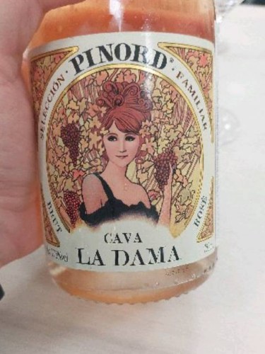 Pinord Cava Seleccion Familiar La Dama Brut Rosé | Vivino US