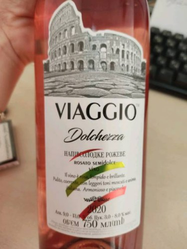 Viaggio Dolcezza Rosato Semidolce | Vivino US