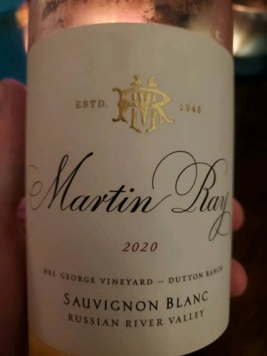 Martin Ray Dutton Ranch - George Vineyard Sauvignon Blanc | Vivino US