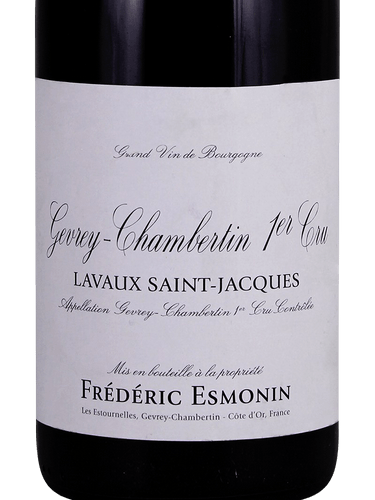 2019 Domaine Frédéric Esmonin Lavaux Saint-Jacques Gevrey-Chambertin ...
