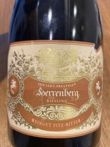 Fitz-Ritter Herrenberg Prestige Riesling Sekt | Vivino US