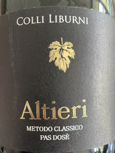 Colli Liburni Altieri Metodo Classico Pas Dosé | Vivino US