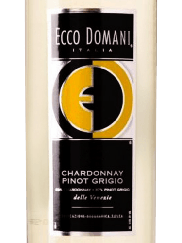 Ecco Domani Chardonnay - Pinot Grigio | Vivino English