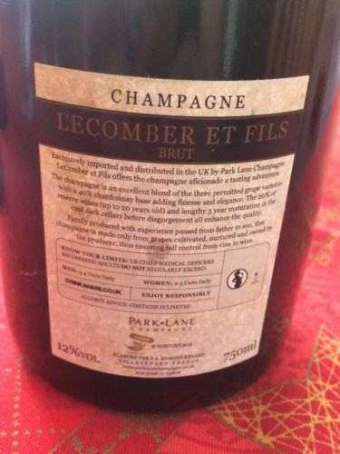 LeComber et Fils Brut Champagne | Vivino English