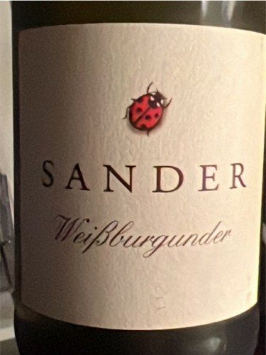 Sander Weissburgunder | Vivino English