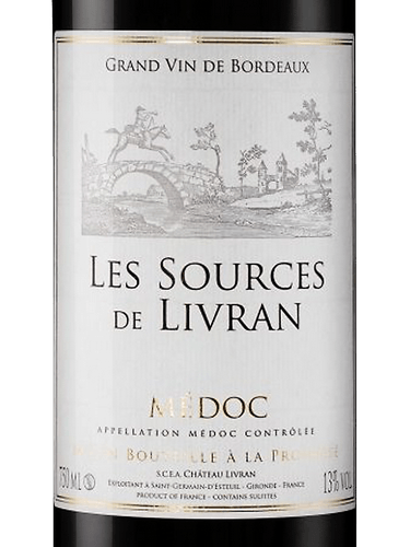 Château Livran Les Sources de Livran Médoc | Vivino Australia