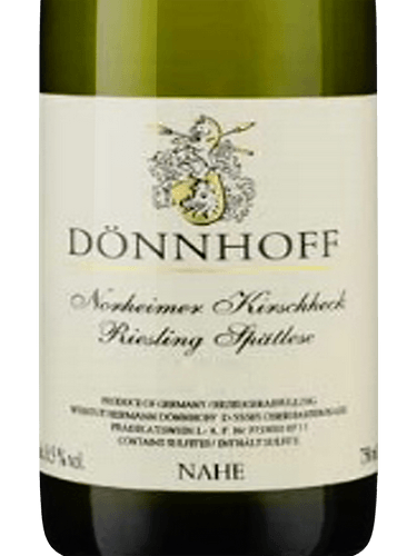 Dönnhoff Norheimer Kirschheck Riesling Spätlese | Vivino English