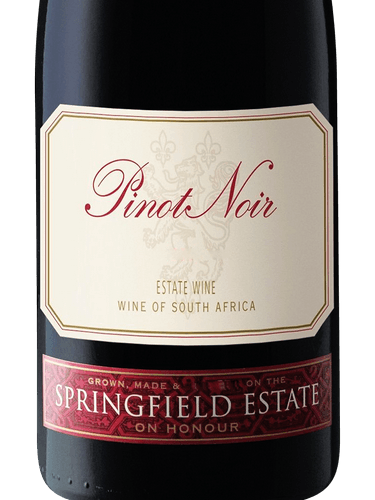 Springfield Estate Estate Pinot Noir | Vivino US
