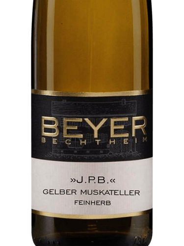 Beyer J.P.B. Gelber Muskateller Feinherb | Vivino US