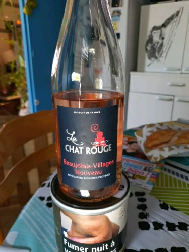 La Cave des Coteaux du Lyonnais Le Chat Rouge Beaujolais-Villages ...