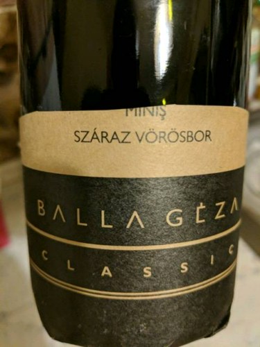 Balla Geza Classic Száraz Vörösbor | Vivino Canada