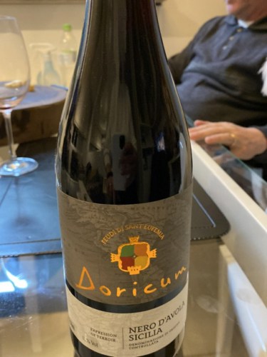 Feudi di Sant'Eufemia Doricum Expression of Terroir Nero d'Avola ...