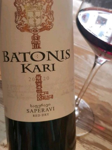 Batonis Kari Saperavi Dry | Vivino US