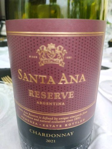2018 Bodegas Santa Ana Reserve Chardonnay | Vivino US