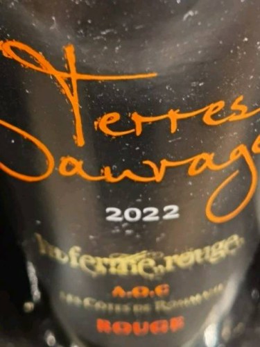 La Ferme Rouge Terres Sauvages Rouge | Vivino 日本