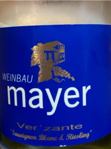Weinbau Mayer Ver‘zante Weiss | Vivino US