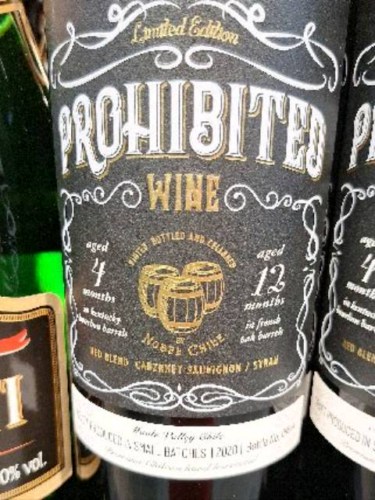 Nobel Chile Prohibited Red Blend | Vivino US