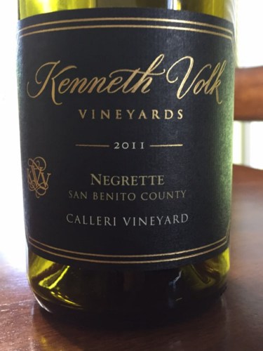 Kenneth Volk Calleri Vineyard Negrette | Vivino US
