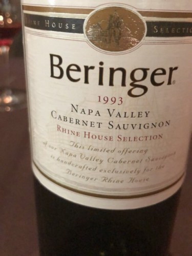 2015 Beringer Rhine House Selection Cabernet Sauvignon | Vivino US