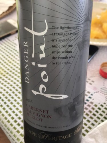 2016 Cape Heritage Danger Point Cabernet Sauvignon - Merlot | Vivino US