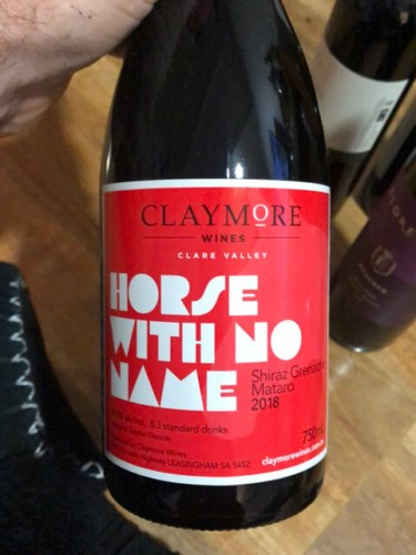Claymore Wines Horse With No Name GSM | Vivino US