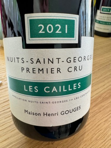2020 Domaine Henri Gouges Nuits-Saint-Georges Premier Cru 'Les Cailles ...