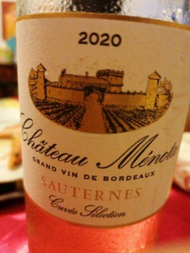 Château Menota Cuvée Sélection Sauternes | Vivino France