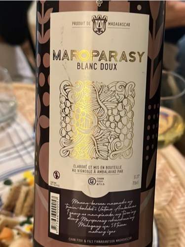 Chan Foui & Fils Maroparasy Blanc Doux | Vivino France