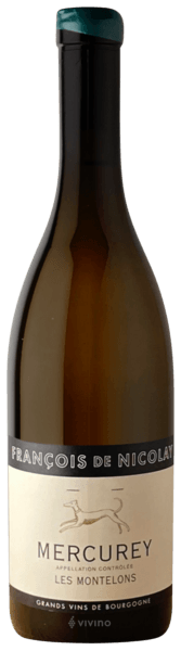 2016 Francois de Nicolay Mercurey 'Les Montelons' | Vivino US