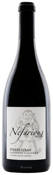 Nefarious Cellars Defiance Vineyard Estate Syrah | Vivino English