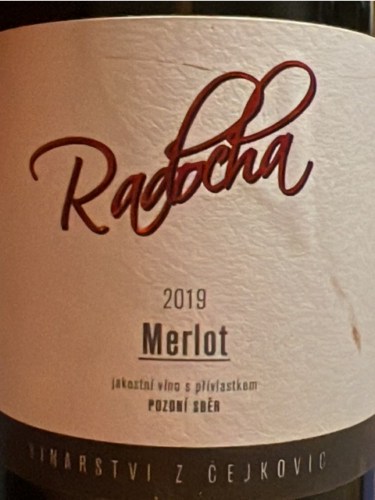 Vinařství Radocha Merlot | Vivino US