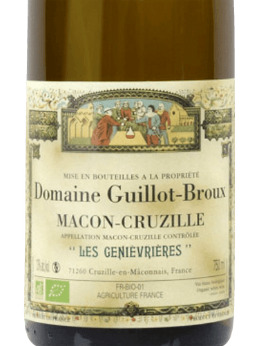 Domaine Guillot-Broux Mâcon-Cruzille 'Les Genièvrières' | Vivino English
