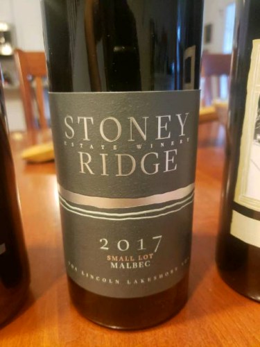 Stoney Ridge Estate Winery Small Lot Malbec | Vivino US