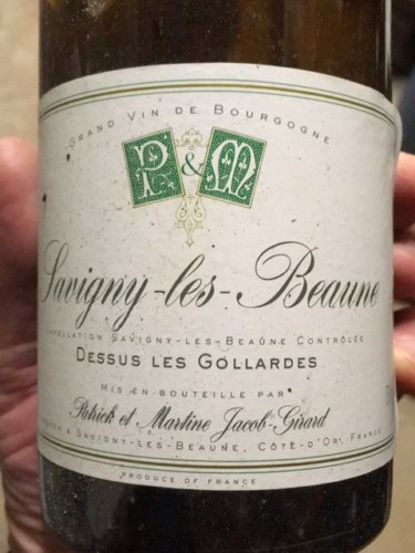 Domaine Jacob-Girard Dessus les Gollardes Savigny-lès-Beaune | Vivino US