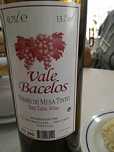Jose Franco Vale Bacelos Vinho de Mesa Tinto | Vivino US