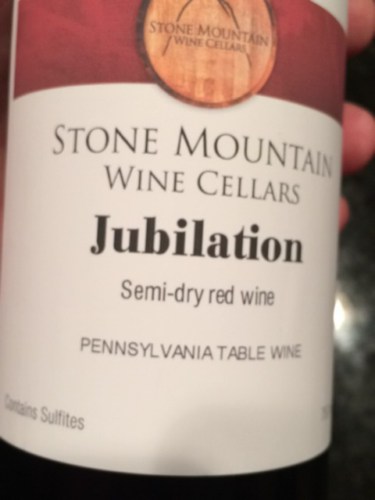 Stone Mountain Wine Cellars Jubilation Semi-Dry Red | Vivino US