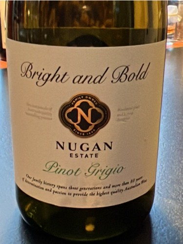Nugan Bright And Bold Pinot Grigio | Vivino US