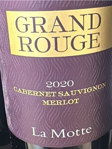 La Motte Wine Estate Grand Rouge | Vivino English