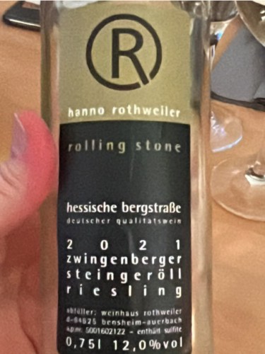 Rothweiler Rolling Stone Zwingenberger Steingeröll Riesling | Vivino US