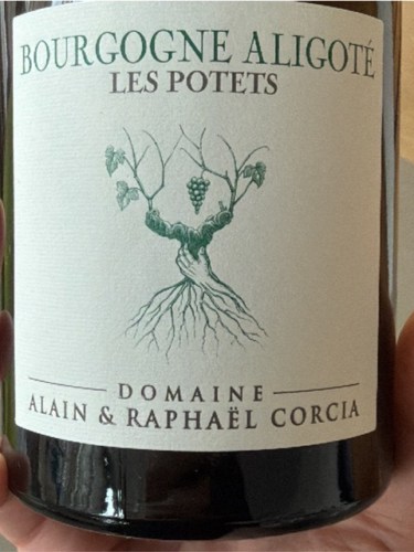 Domaine Raphael et Alain Corcia Les Potets Bourgogne Aligoté | Vivino ...